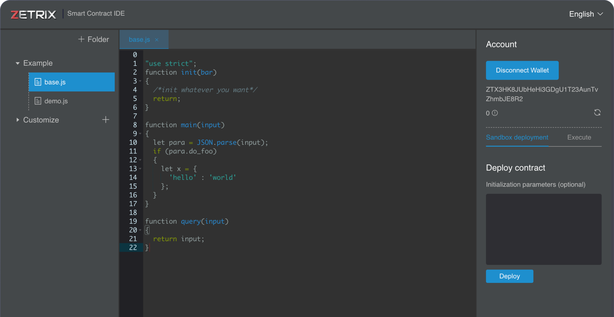 BUIDL with Zetrix | Deploy Smart Contracts